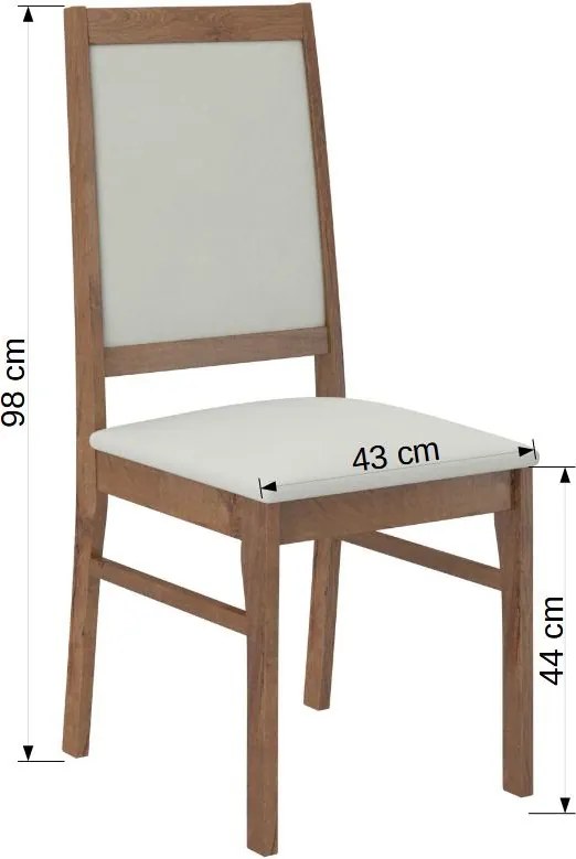 ADRK Furniture Sada stolu s židlemi RODOS 25 SE-ROD-25-S-B055