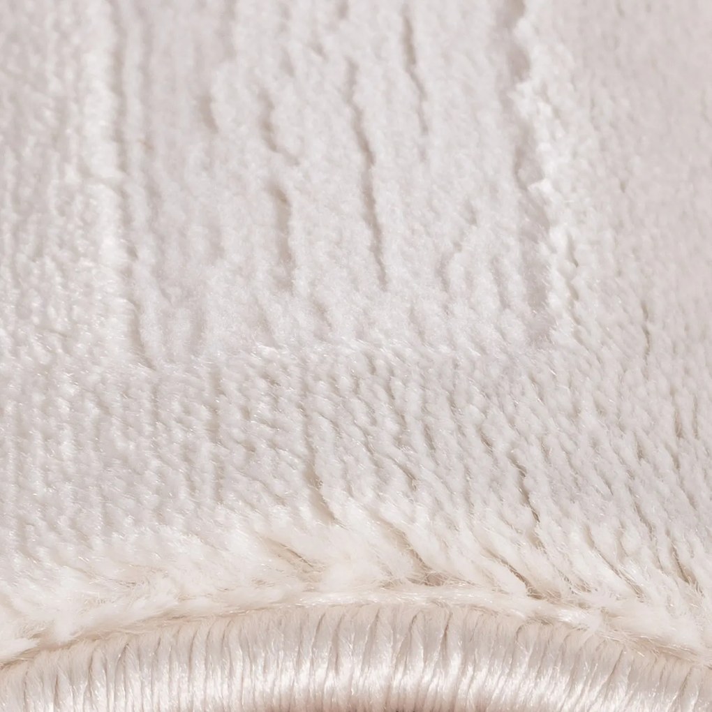 Ayyildiz, Kusový koberec Sahara 1111 Cream, 140x200, bílá, obývací pokoj