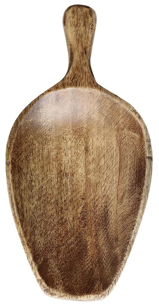 Chic Antique Servírovací dřevěný podnos Mango Wood, přírodní barva, dřevo