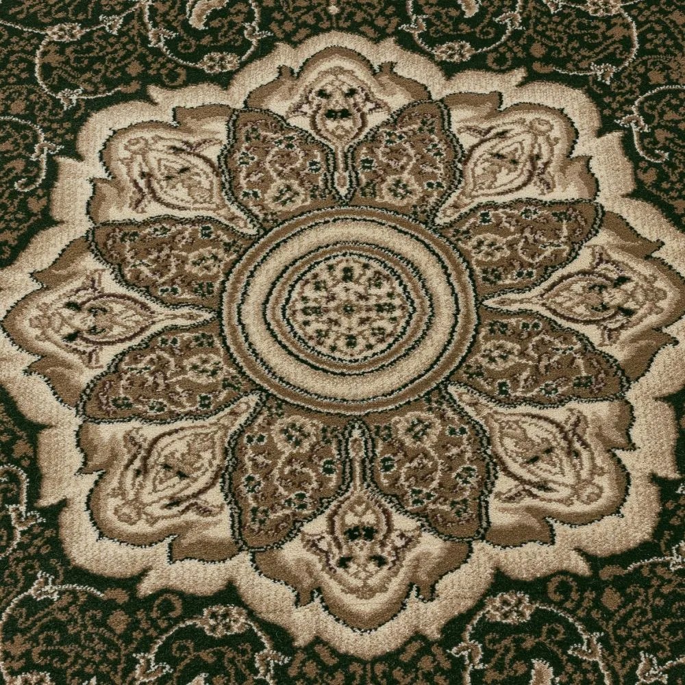 Ayyildiz, Kusový koberec Kashmir 2601 green, 300x400, zelená, obývací pokoj