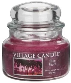 Village Candle Vonná svíčka ve skle, Palmová pláž - Palm Beach, 11oz Premium