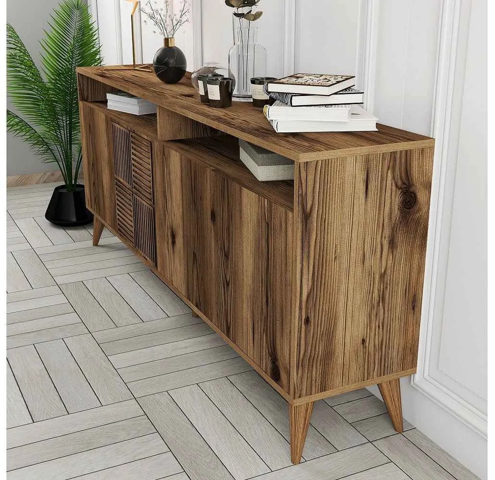 Designová komoda Cadelaria 180 cm ořech