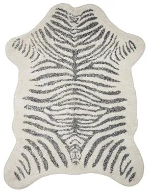 Bavlněný koberec Zebra Tufting 190x145 cm Bloomingville