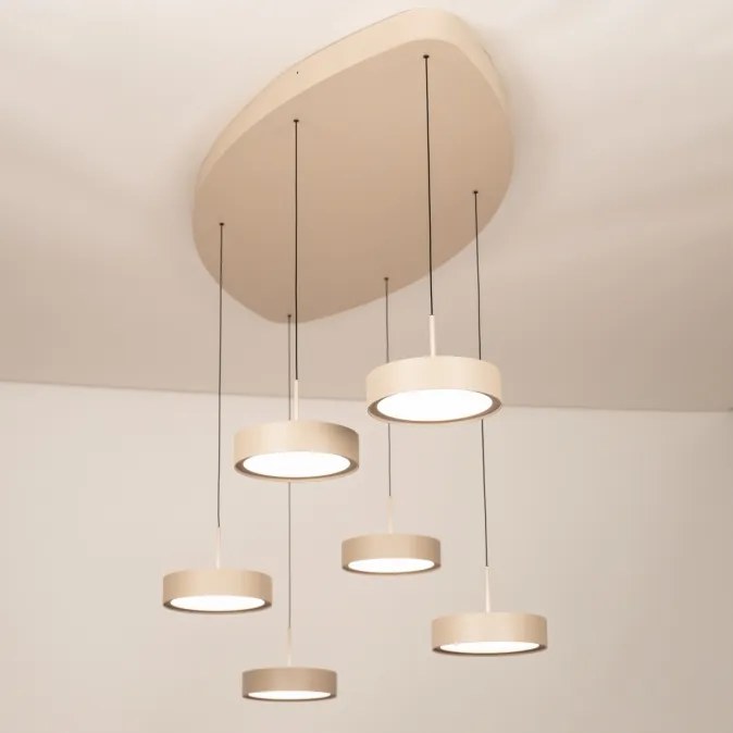 Závěsné LED svítidlo Bonn Taupe 180