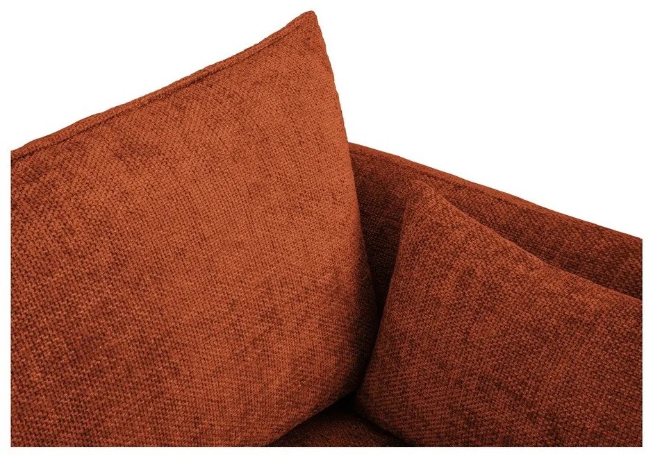 Oranžová pohovka 240 cm Matera – Cosmopolitan Design