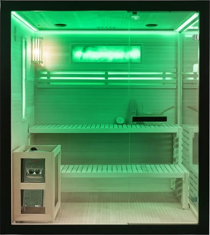 BPS-koupelny Finská sauna Relax HYD-6718 150x140, 3 osoby