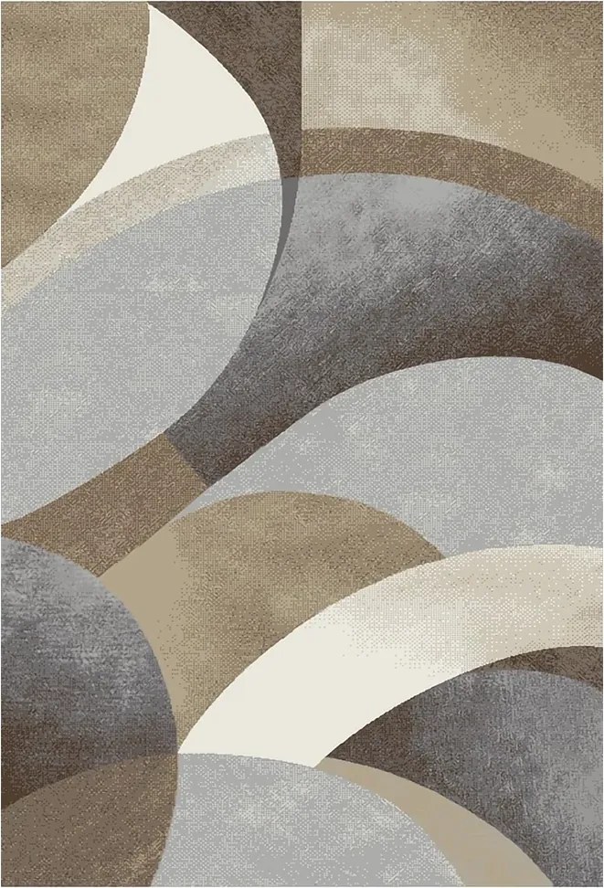 BE Koberec Smart Home 2553 Beige - béžový obdélníkový Rozměr: 80x150 cm