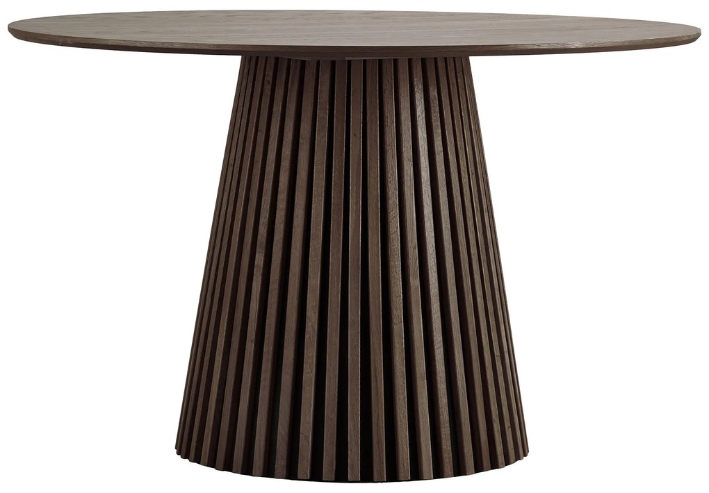 House Nordic Jídelní stůl OSAKA ø120 cm tmavě hnědý