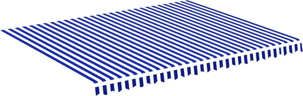 vidaXL Náhradní plachta na markýzu 4,5 x 3,5 m [311950] Barva: antracitová