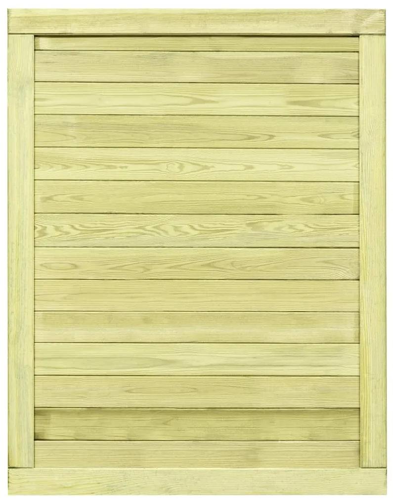 Zahradní branka impregnovaná borovice 125 x 100 cm - Default Title