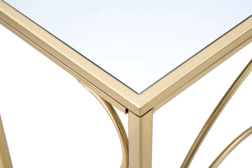 Designová konzole Jeaselle 140 cm zlatá