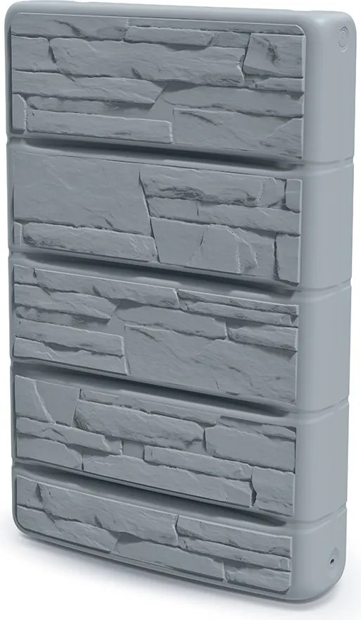Sud na dešťovou vodu Stone Will 400 l světle šedý