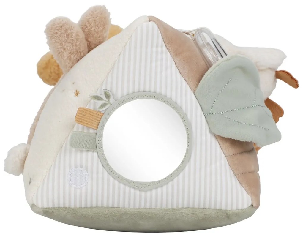 Little Dutch Polštářek trojhranný s aktivitami Newborn Naturals