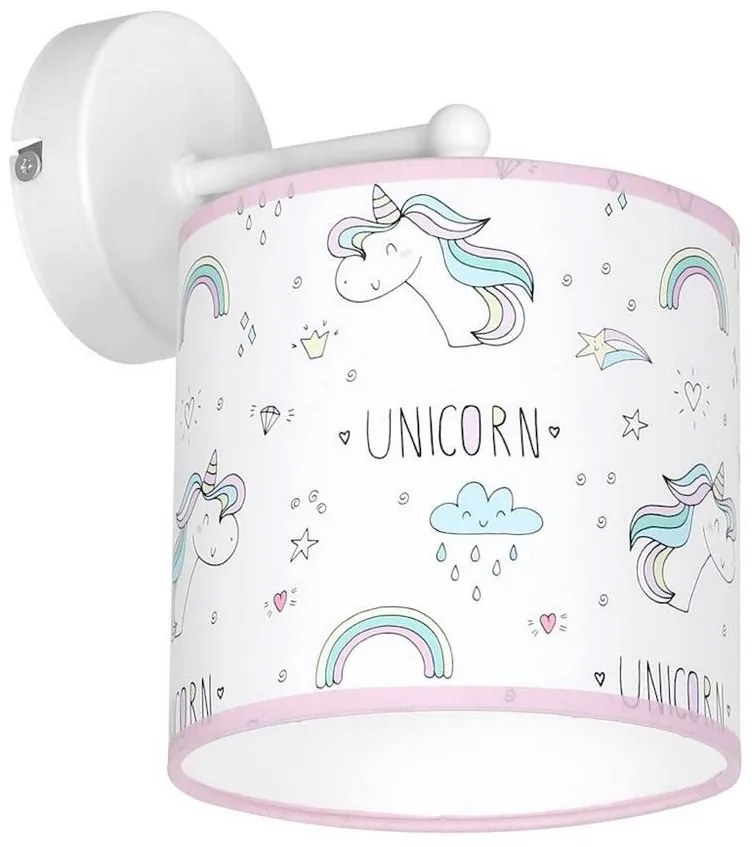 Milagro Dětské nástěnné svítidlo UNICORN 1xE27/60W/230V MI0553