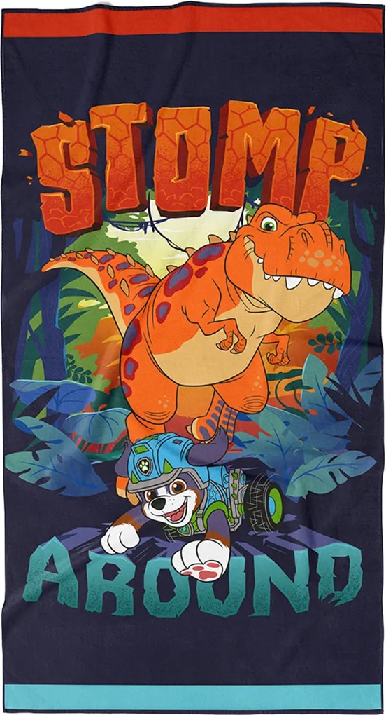 Dětská osuška Tlapková Patrola Ve Světě Dinosaurů