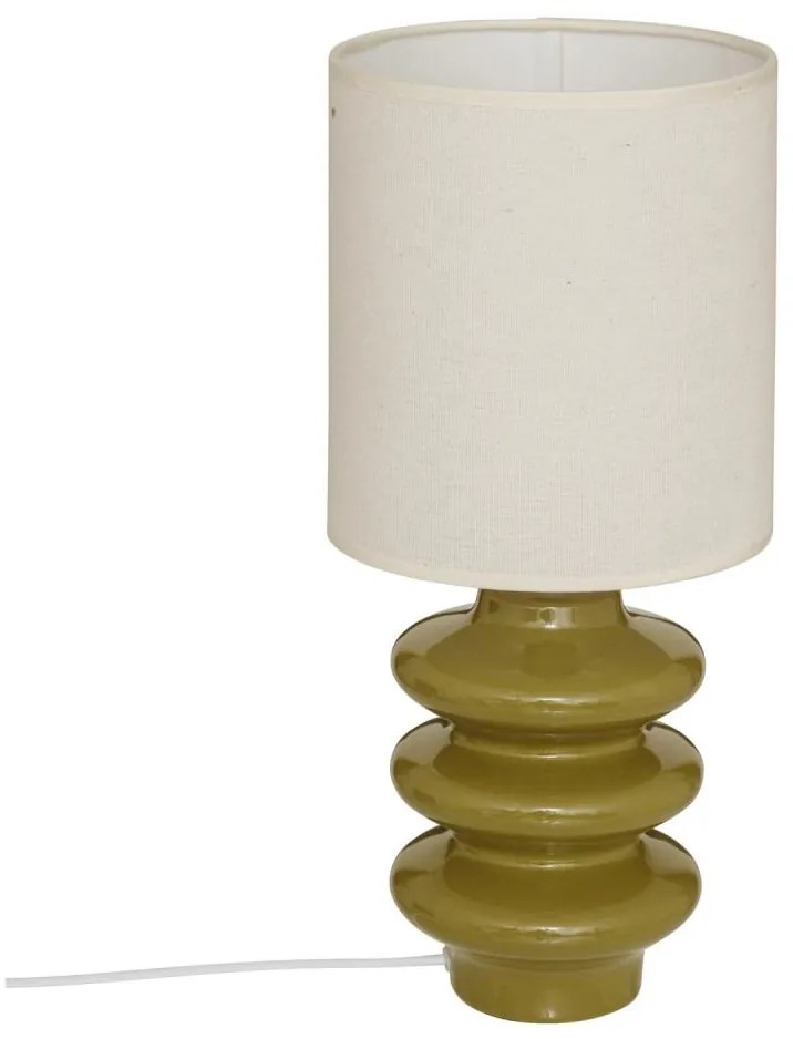 Atmosphera - Stolní lampa VINUS 1xE14/40W/230V khaki