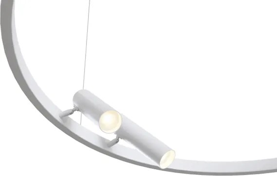 Maytoni MOD102PL-L42W - LED Lustr na lanku SATELLITE LED/42W/230V bílá