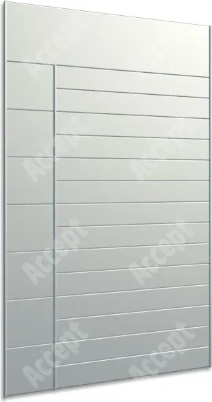 ACCEPT Hlavní orientační tabule ACS 011 (612 x 1031 mm) - stříbrná tabule