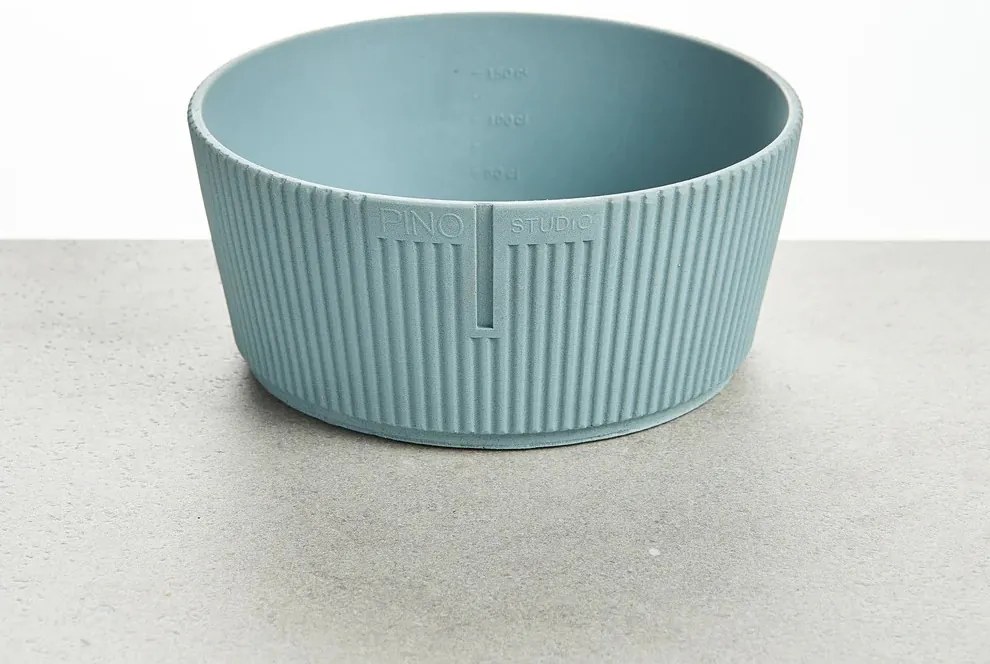 Miska pro psy PINO | jednobarevné provedení Butterfly Blue | objem 50 / 200 cl | různé velikosti Velikost: L