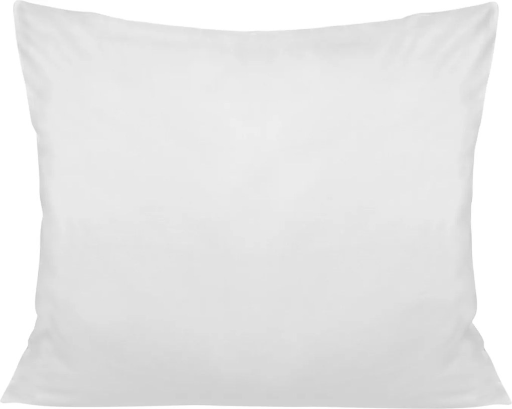 SATÉNOVÝ DEKORAČNÍ POVLAK NA POLŠTÁŘ SATYNLOVE 40X60 CM BÍLÝ