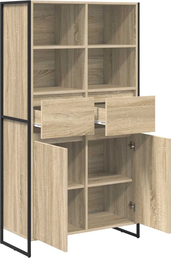 Servírovací skříň Sonoma 81 x 36 x 150.5 cm Kompozitní dřevo 3403035