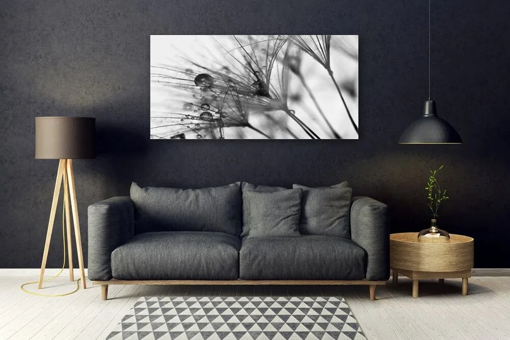 akrylový obraz Abstrakce Rostlina 120x60 cm