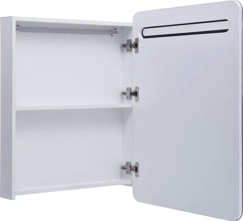 LED koupelnová skříňka se zrcadlem 60 x 11 x 80 cm 285118