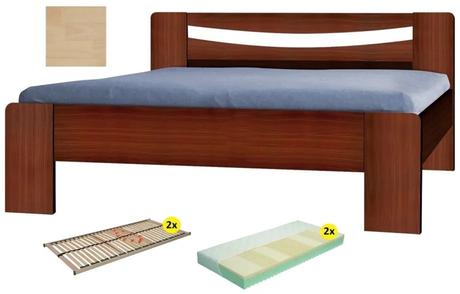 Zvýhodněný set postel Bet smail 160x200