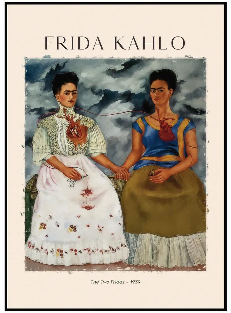 Frida Kahlo - Dvě Fridy A4 (21 x 29,7 cm)