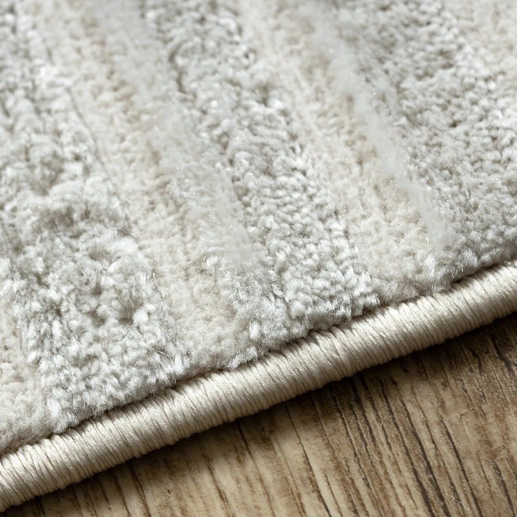 Dywany Łuszczów, Kusový koberec Balance 1503 cream, 140x190, bílá, ložnice