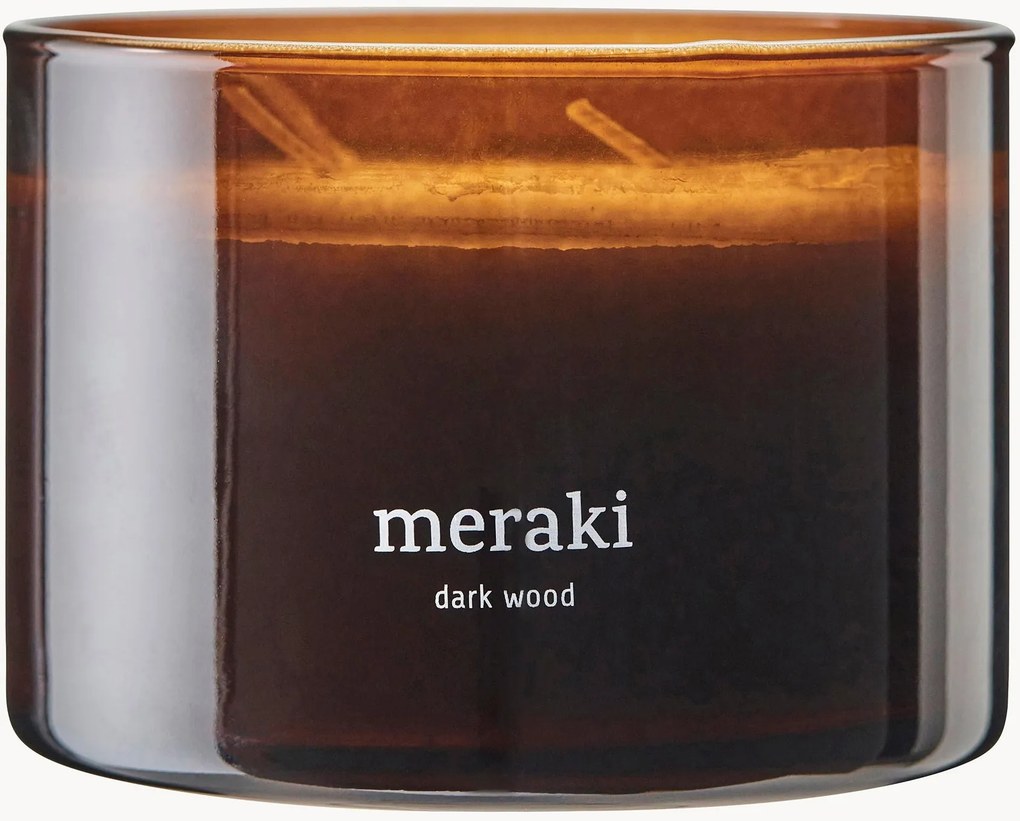 Vonná svíčka se třemi knoty Dark Wood (muškátový oříšek, hřebíček, ambra)