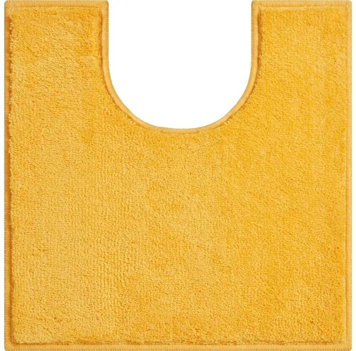 Bath mats ROMAN - Koupelnová předložka k WC 50x50 cm, žlutá
