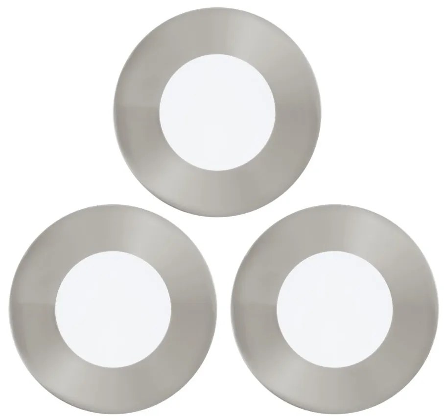 Eglo 94734 - SADA 3x LED Podhledové svítidlo FUEVA LED/2,7W/230V