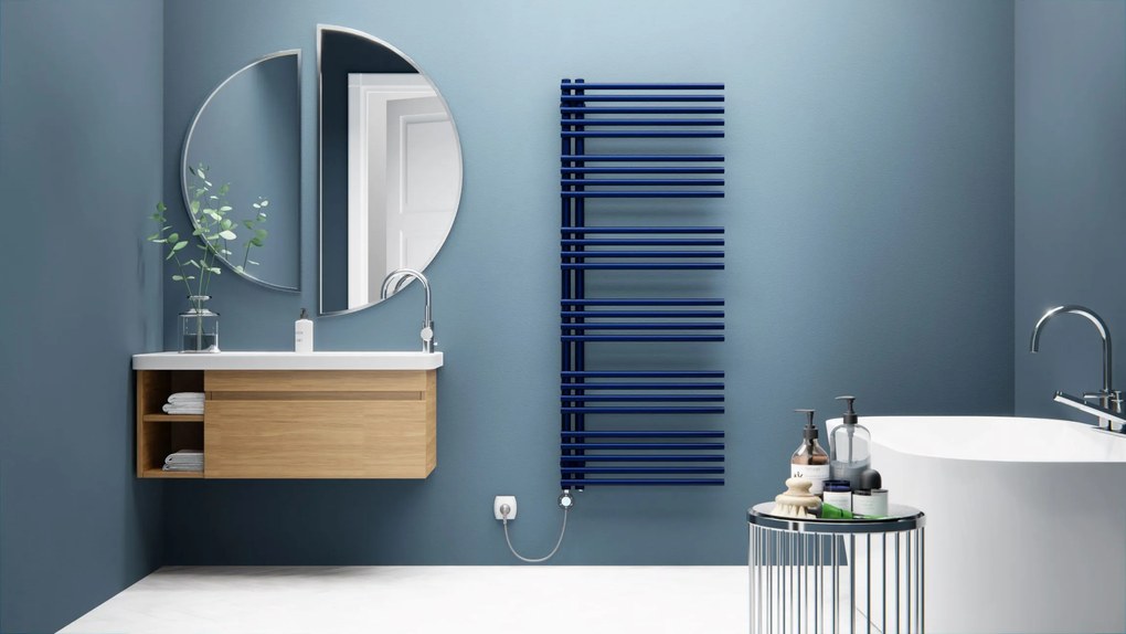 Isan Calypso koupelnový radiator 1774/600, 826 W, středové připojení, DCAP17740600 Barva ISAN: Zlatá oliva - struktura S28 (22)