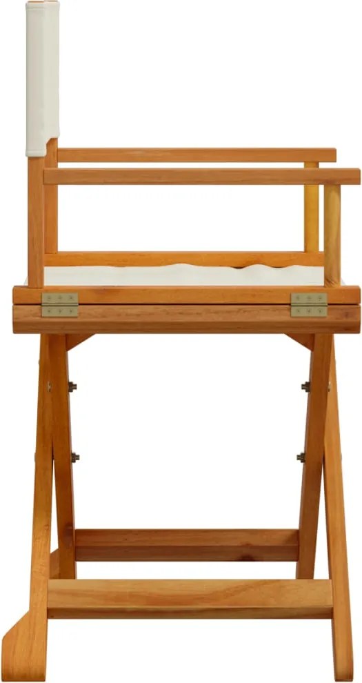 8dílné skládací židle, krémově bílá látka 3208912