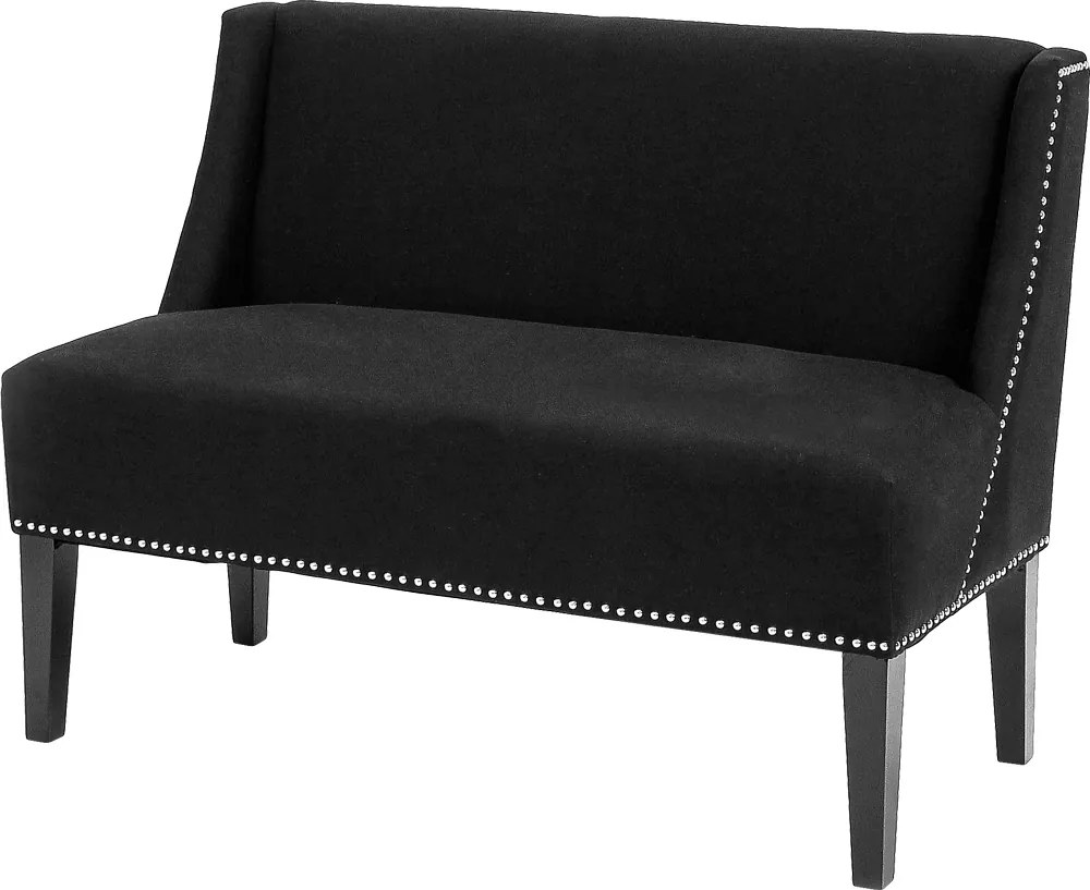 ARTELORE Polstrované sofa kolekce KLOSE BLACK 120 x 63 x 90 cm