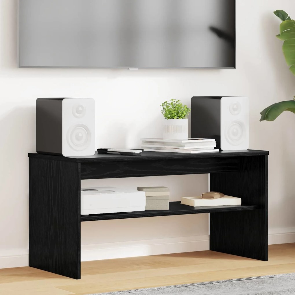 vidaXL Televizní skříň 80 x 35 x 40 cm Kompozitní dřevo [8000307] Barva: Bílá