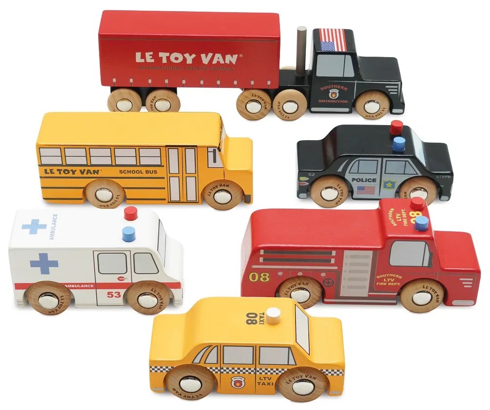 Le Toy Van Set autíček New York