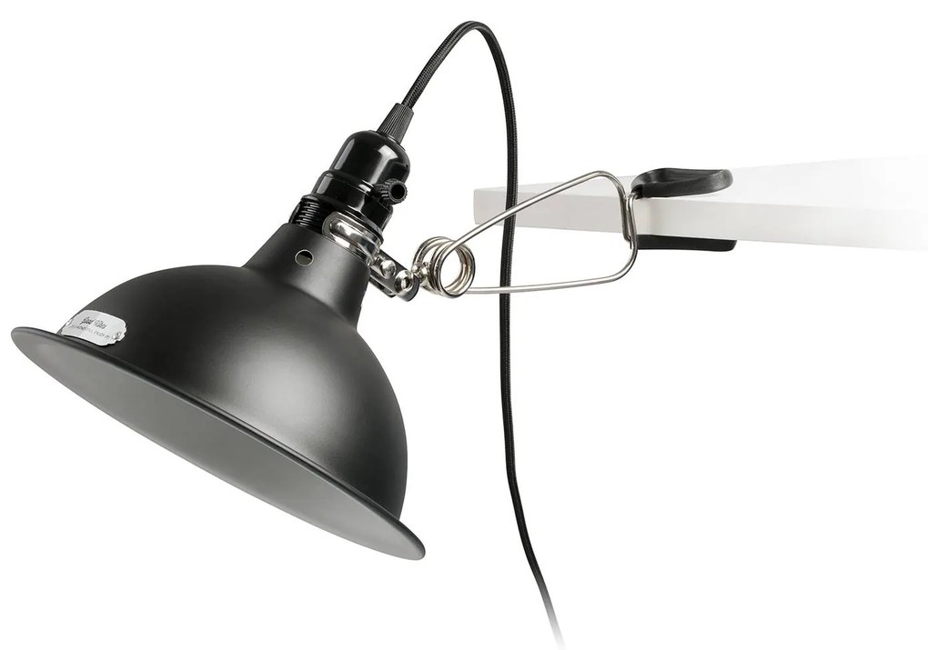 Lampa se svorkou Pepper, černá