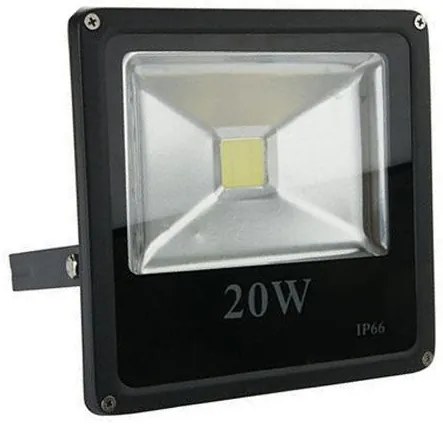 BRG LED Reflektor ECO 20W slim studená bílá IP65