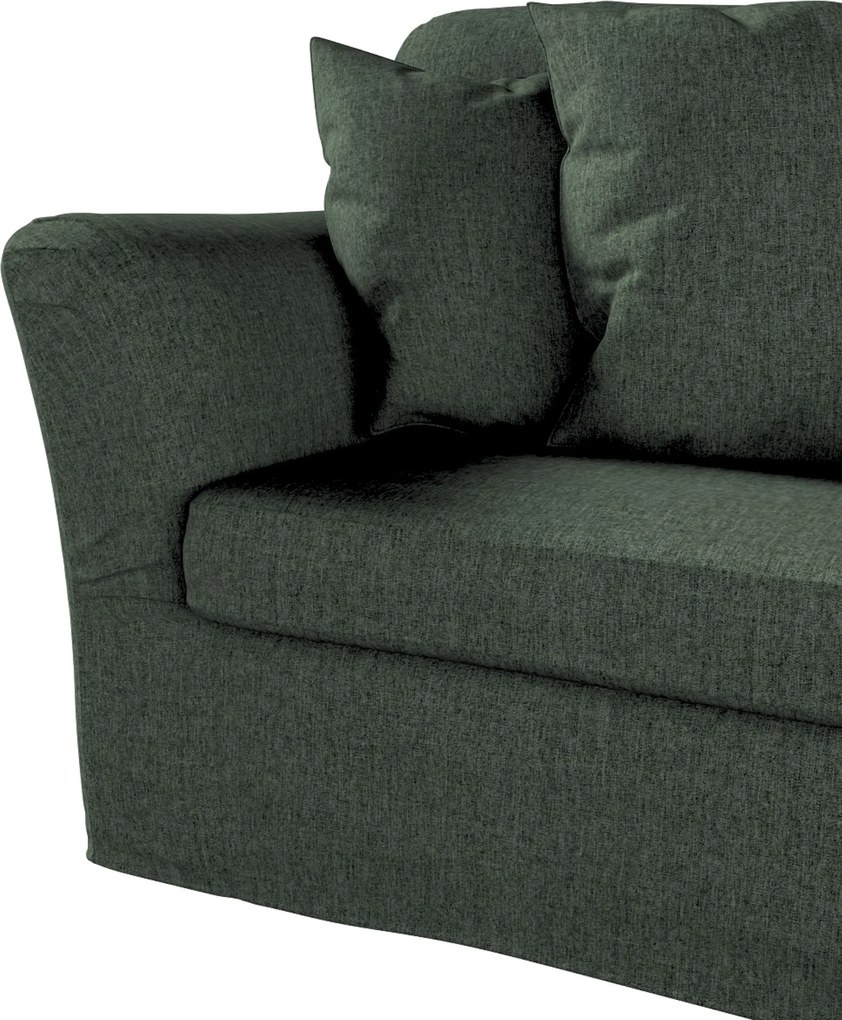Potah na pohovku IKEA Tomelilla rozkládací barva zelená látka pletený vzor