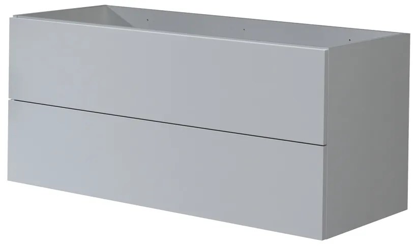 Mereo Mereo, Aira, koupelnová skříňka 121 cm, bílá, dub, šedá, CN733S