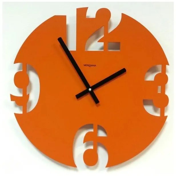 Designové hodiny D-D 299 Meridiana 40cm Meridiana barvy kov stříbrný lak