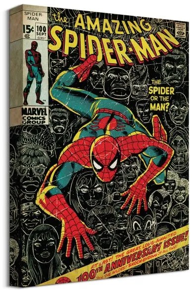 Art Group Obraz na plátně Marvel Spider-Man (100th Anniversary) Velikost: 30 x 40 cm