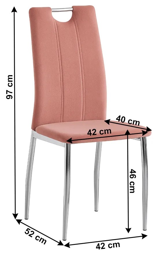 Jídelní židle OLIVA NEW Tempo Kondela Smaragdová