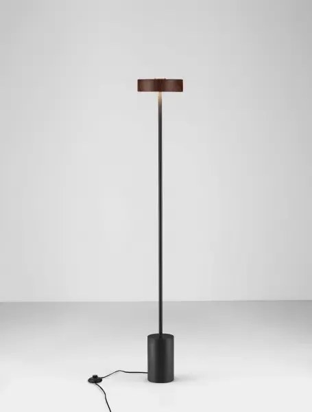 LED bílo-zlatá stojací lampa Thea