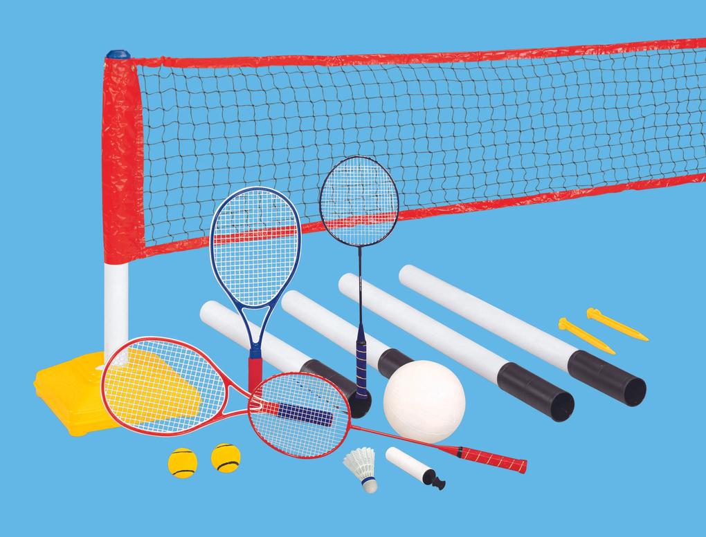 Aga Badmintonová síť 3v1
