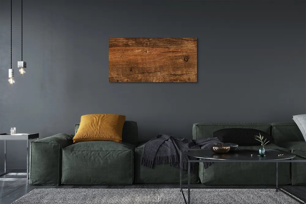 Obrazy na plátně Dřevo uzlů obilí 140x70 cm