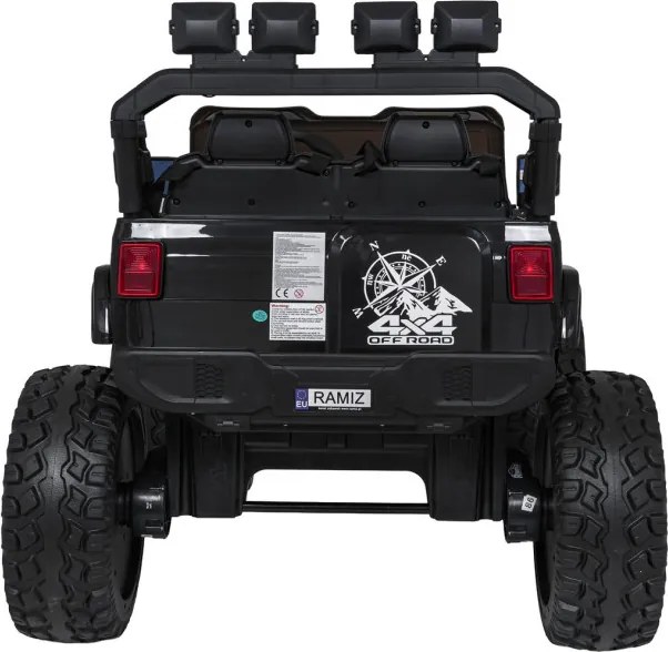 Elektrické autíčko Extreme Sport 4x4 černé