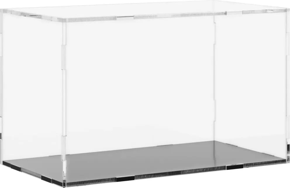 Průhledná reklamní krabice 31 x 17 x 19 cm akrylová 154914